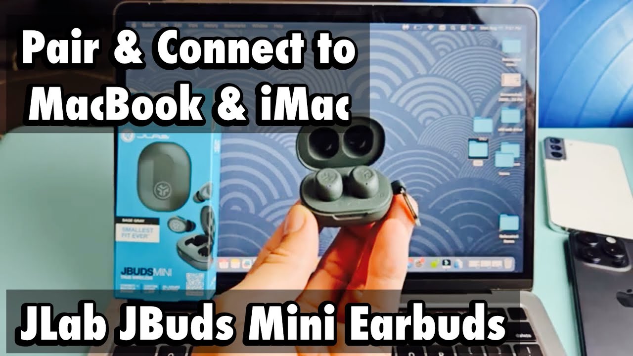 JLab JBuds Mini Earbuds: Connect to MacBook & iMac - YouTube