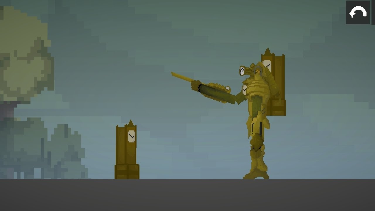 MOD TITAN CLOCKMAN IN MELON PLAYGROUND/SANDBOX - YouTube