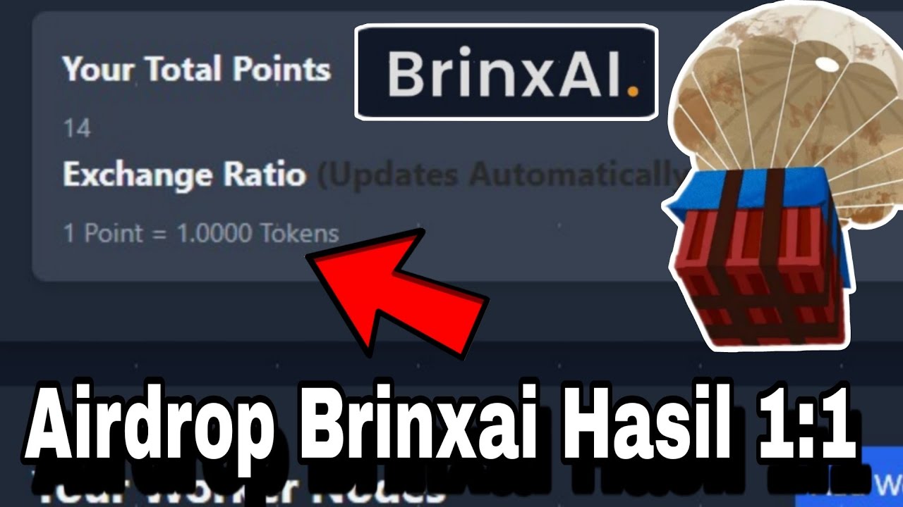 GAS BREE!!! Airdrop BrinxAI Hasil 1:1 Mantap #airdrop #crypto #brinxai - YouTube