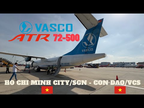 TRIPREPORT | VASCO 0V8057 (Economy) | Ho Chi Minh City/SGN-Con Dao Island/VCS | ATR72-500