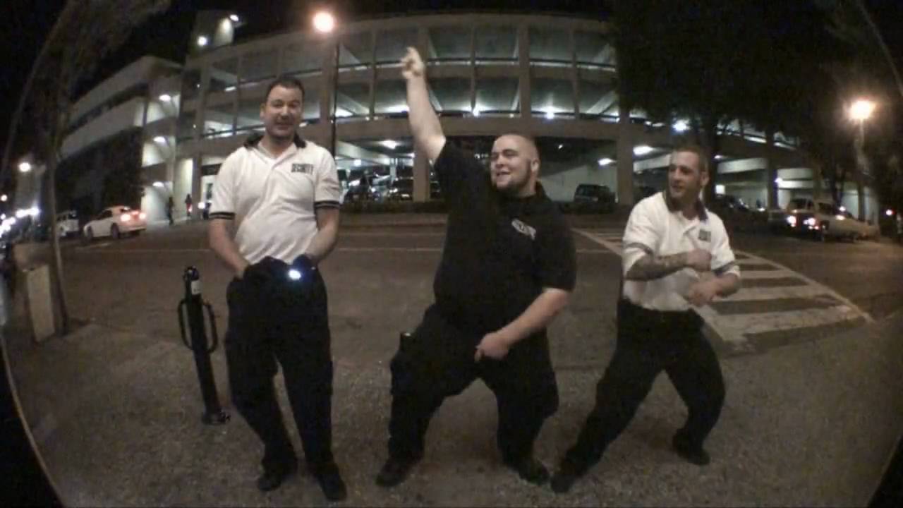 Fat Cat Security Guards - YouTube