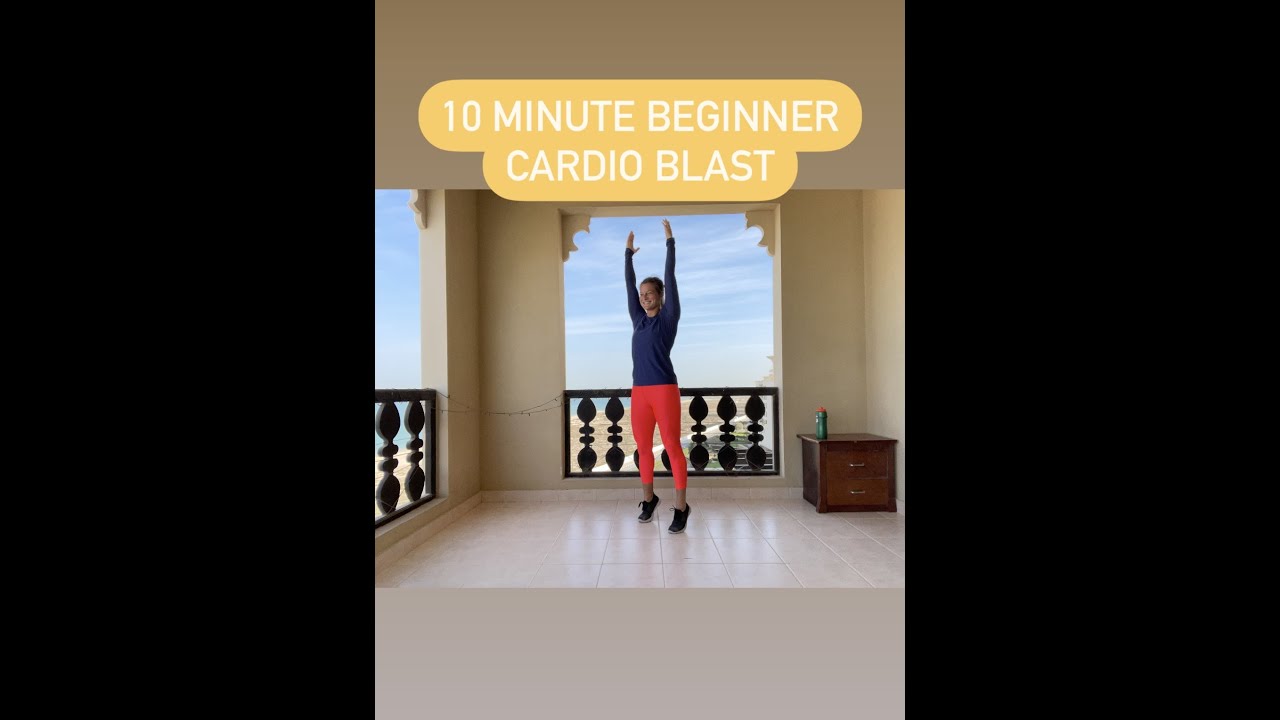 10 minute Beginner Cardio Blast - YouTube
