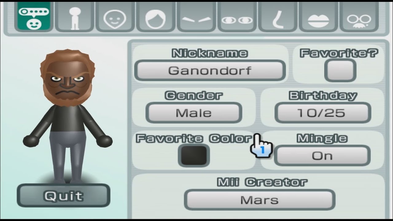 Ganondorf - Legend Of Zelda - Mii 240 - YouTube