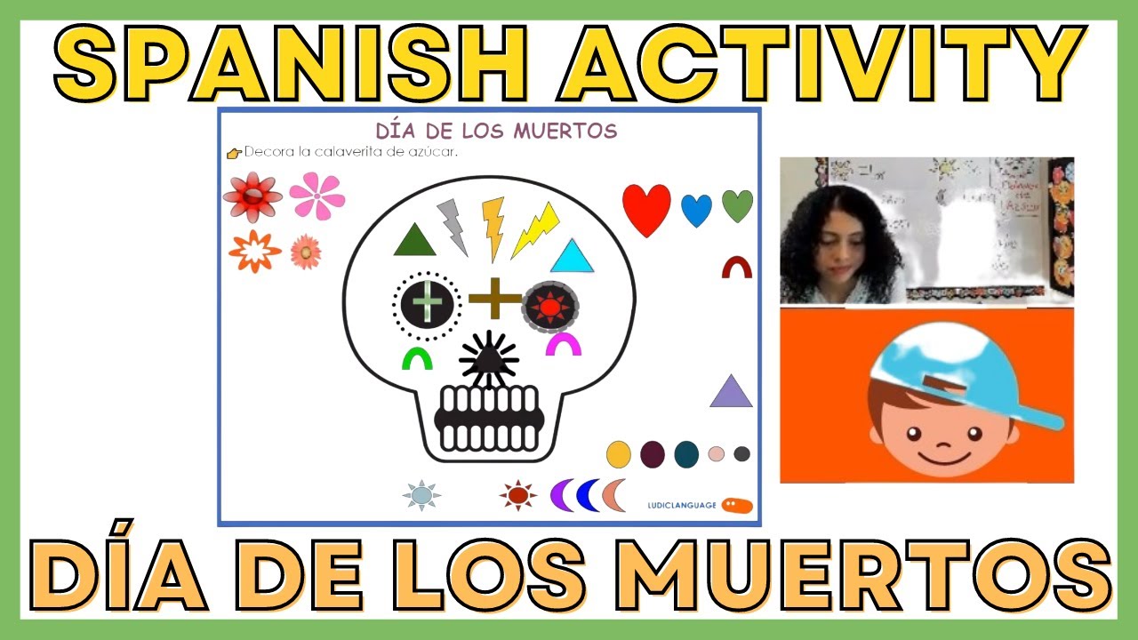 ESL TEACHING DEMO - Decorando la calavera de azúcar con uno de mis ...