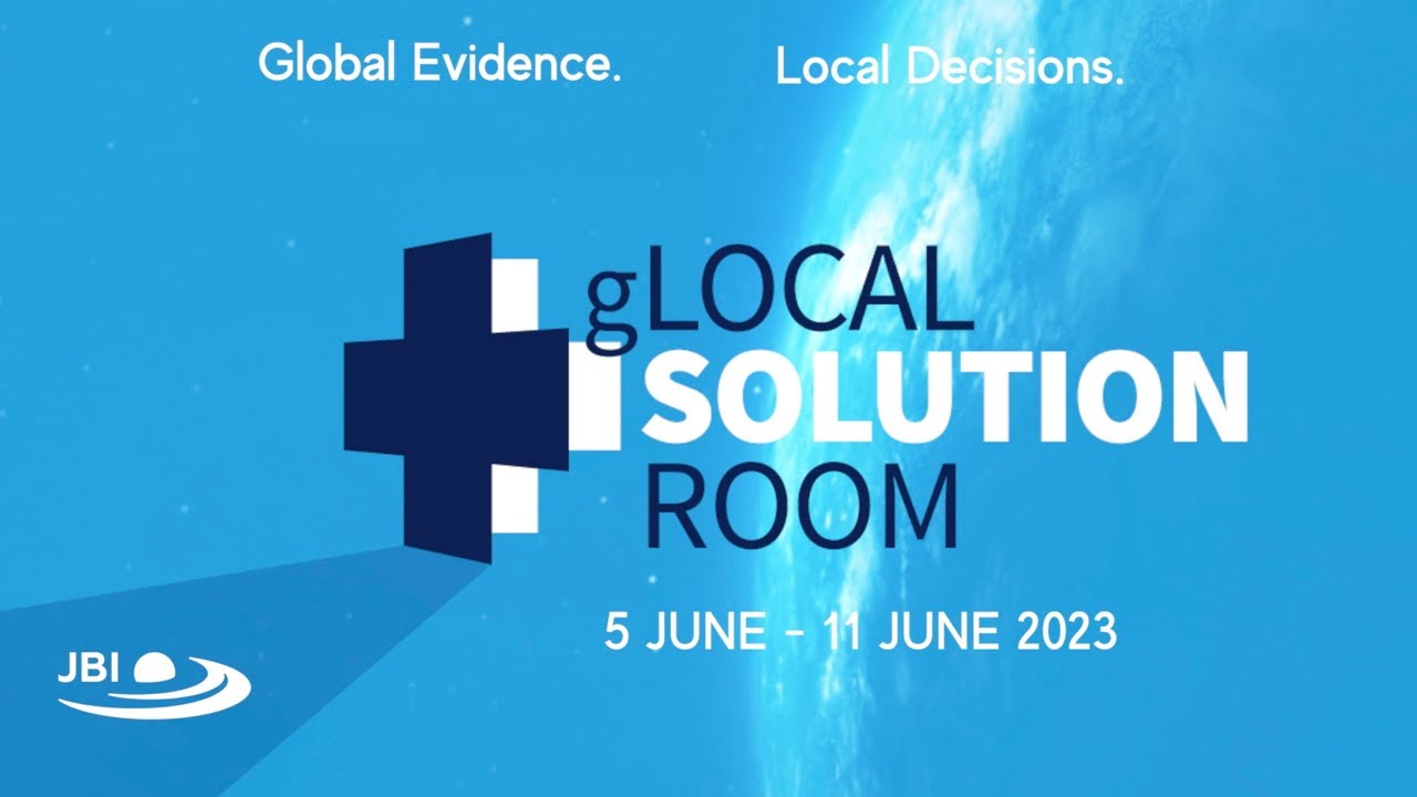 Getting research into practice: JBI gLocal Solution Room - YouTube