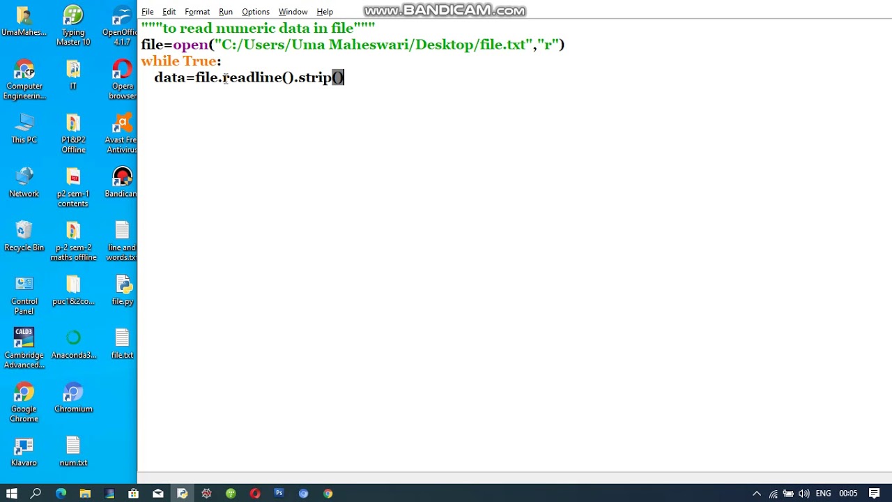 PYTHON PROGRAMME TO READ NUMERIC DATA IN FILE YouTube PYTHON PROGRAMME TO READ NUMERIC DATA IN FILE YouTube