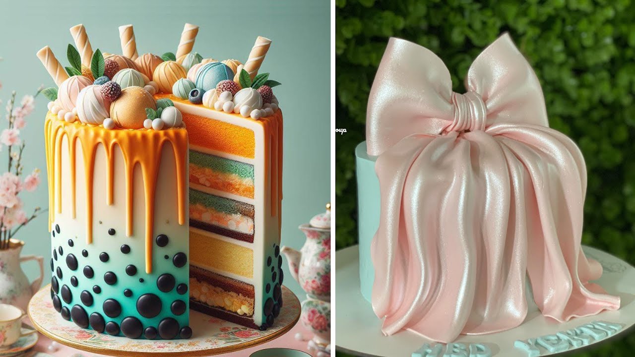 Top 100 Most Satisfying Cake Decorating Compilation | So Yummy Cake ...