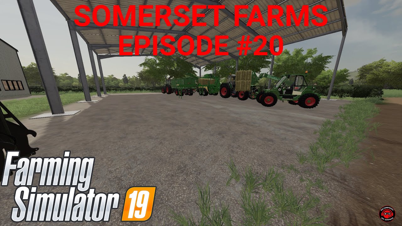 (EP.20) Makes hay pallet stacked to the factory| Somerset Farms ...