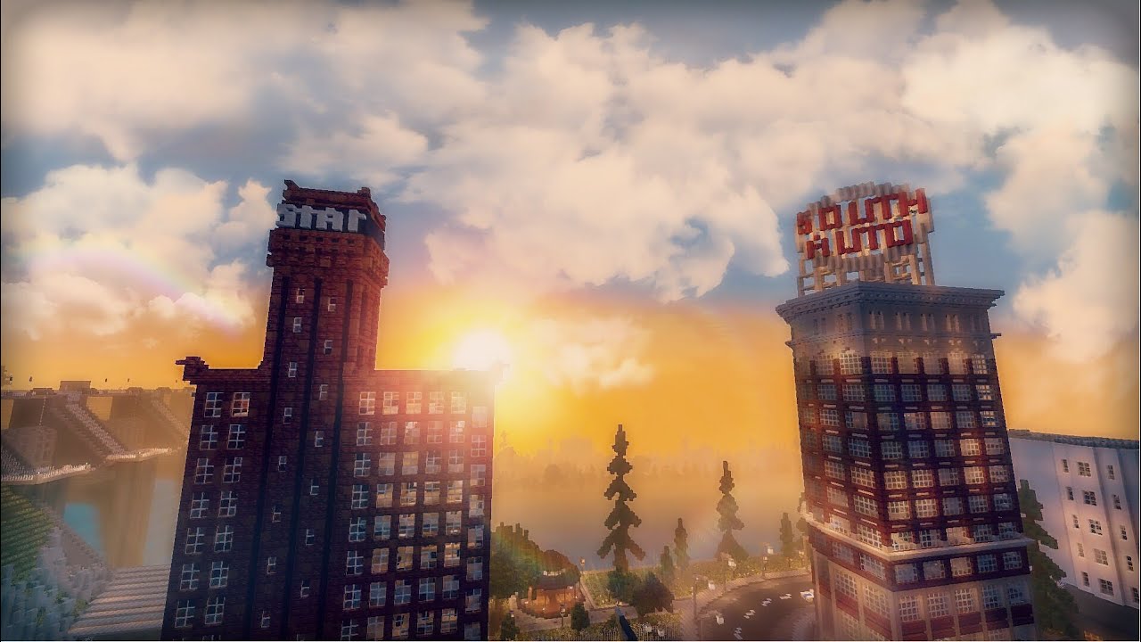 Rated M for Minecraft Part 1 - Building a HUGE city!! - YouTube