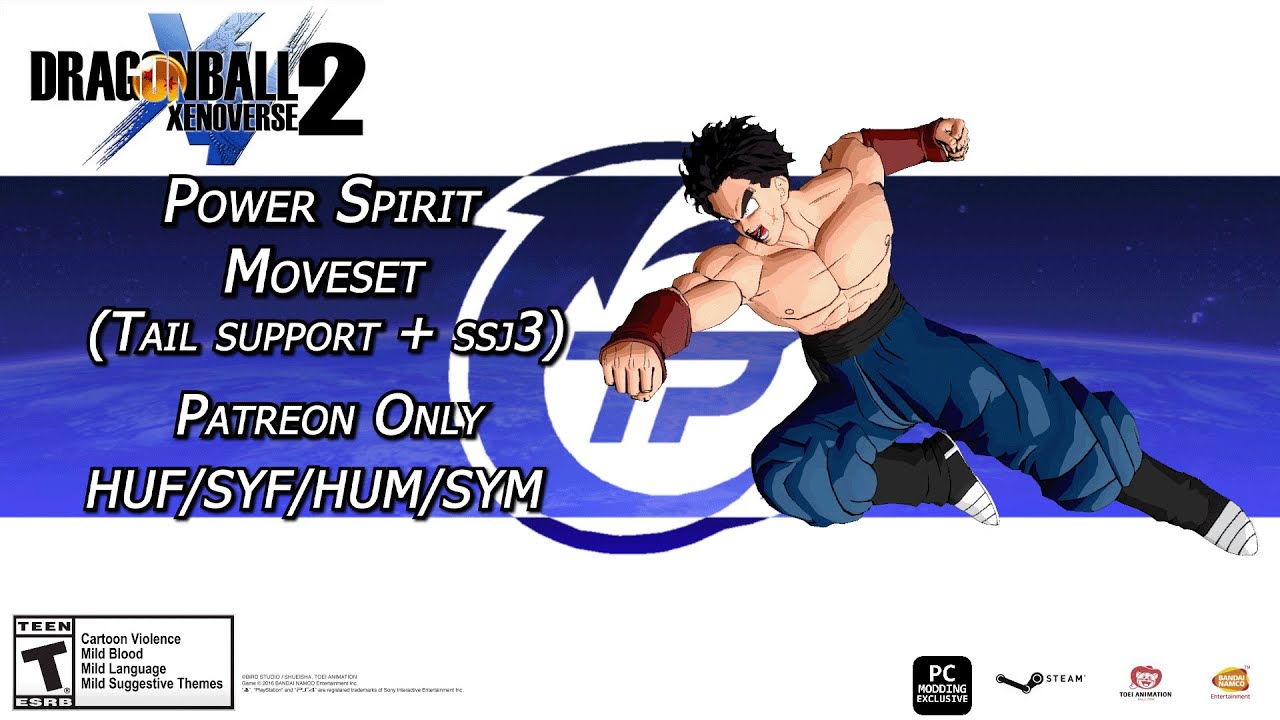 DBXV2 Mods: Power Spirit Moveset - YouTube