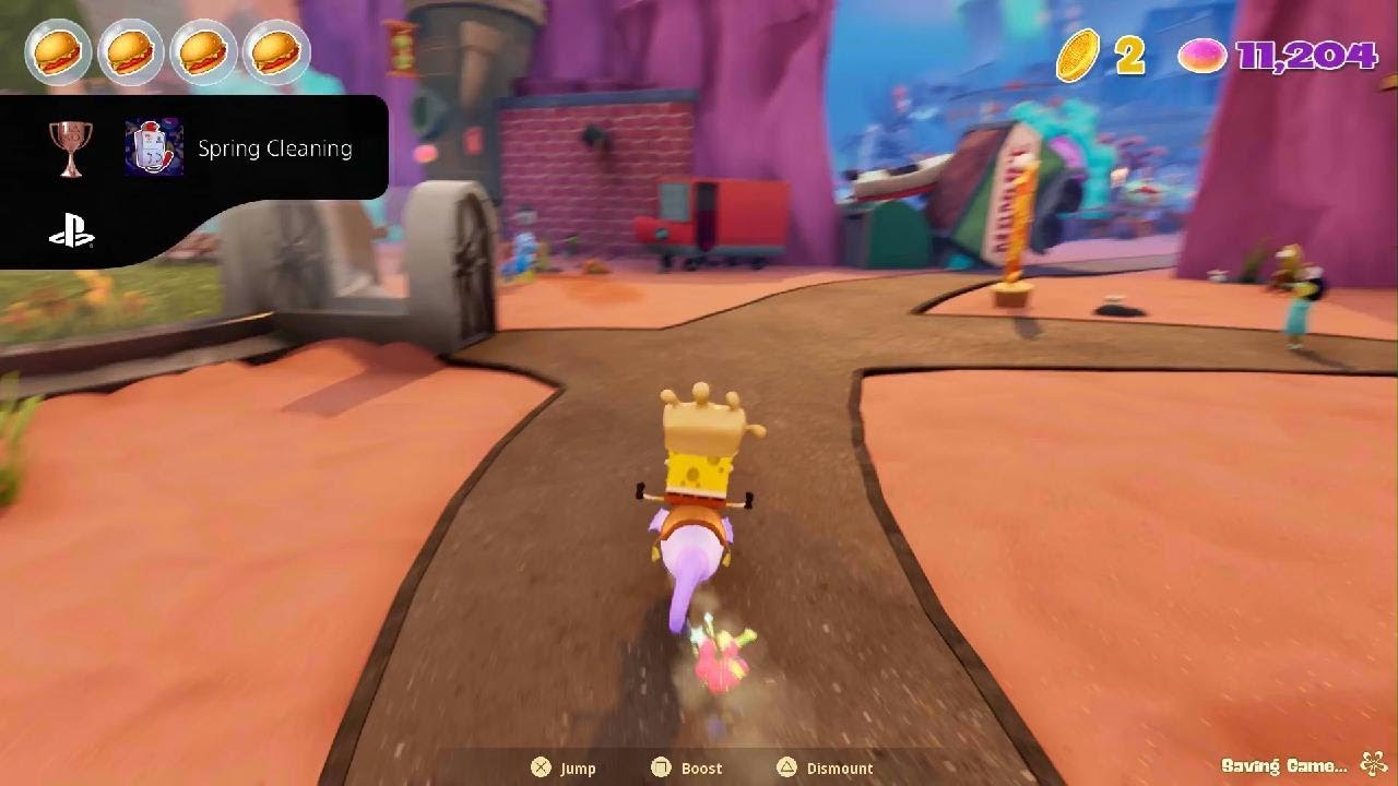 SpongeBob SquarePants: The Cosmic Shake Spring Cleaning Trophy - YouTube