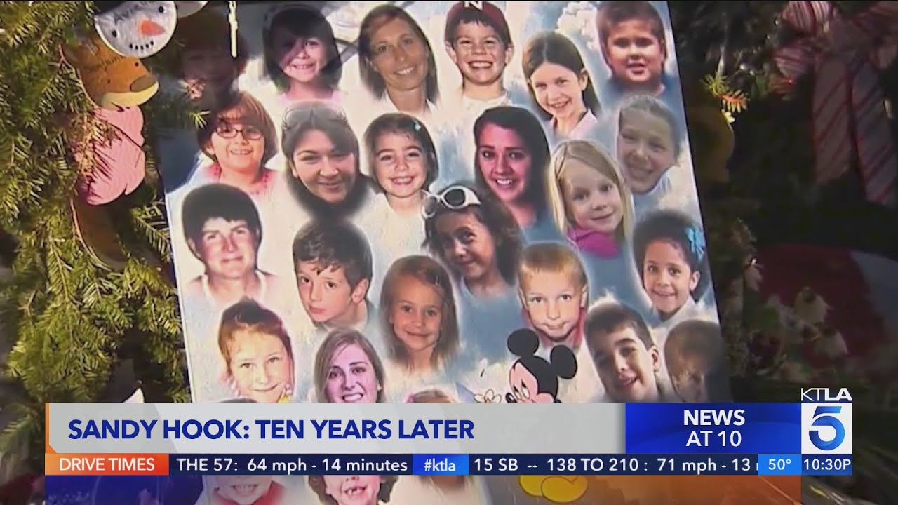 Ten years after Sandy Hook, grief remains but hope grows - YouTube