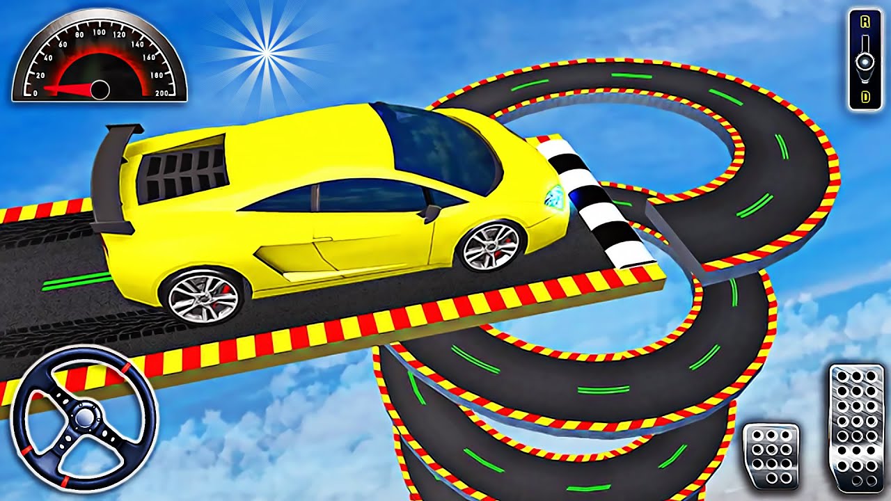 Impossible Car Stunt Racing Game 3D - Mega Ramps GT Car Driving ...