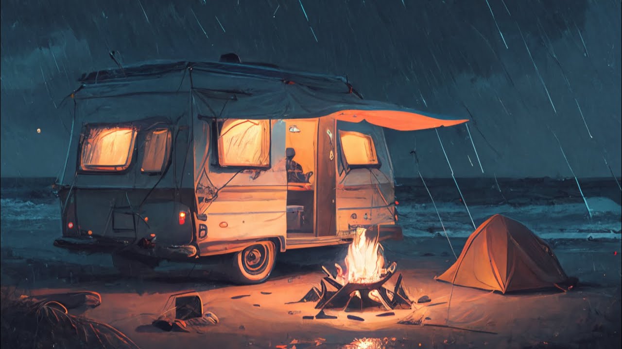 Campfire🔥LoFi Chill Mix - super chilled beats for - camping - cosy up ...