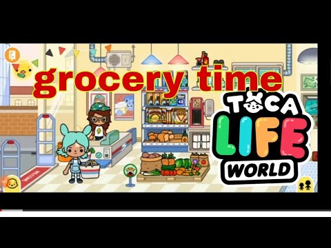 TOCA BOCA/BUYING SNACKS FOR MY BABY/#tocalifeworld - YouTube