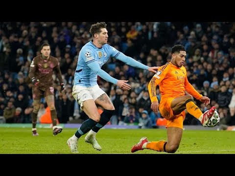 Man City loss to Real Madrid by 3:2 in the UEFA Champions League - YouTube