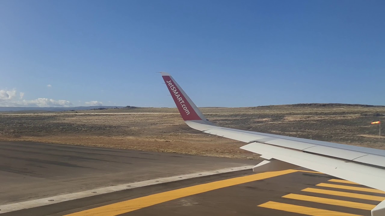 DESPEGUE DESDE BALMACEDA COYHAIQUE (BBA) JetSmart A320 - YouTube