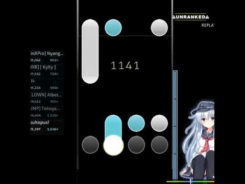 Nor1tJi [Hibiki] osu!mania skin - YouTube