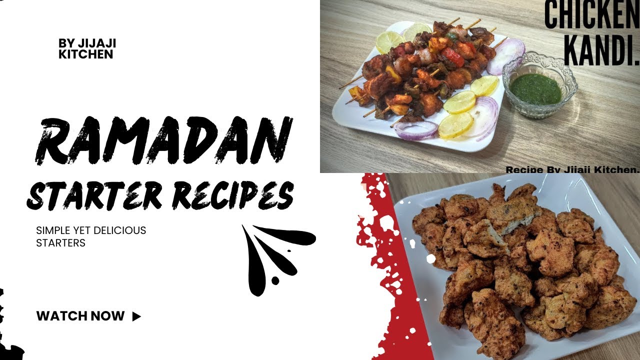 Ramadan Starter Recipes Compilation by Jijaji Kitchen . - YouTube