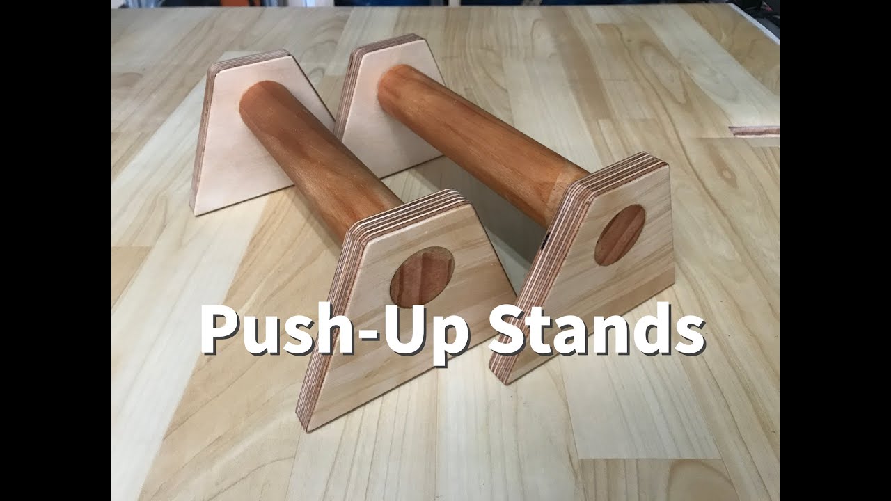 DIY Push-Up Stands Set (Free Plan) - YouTube