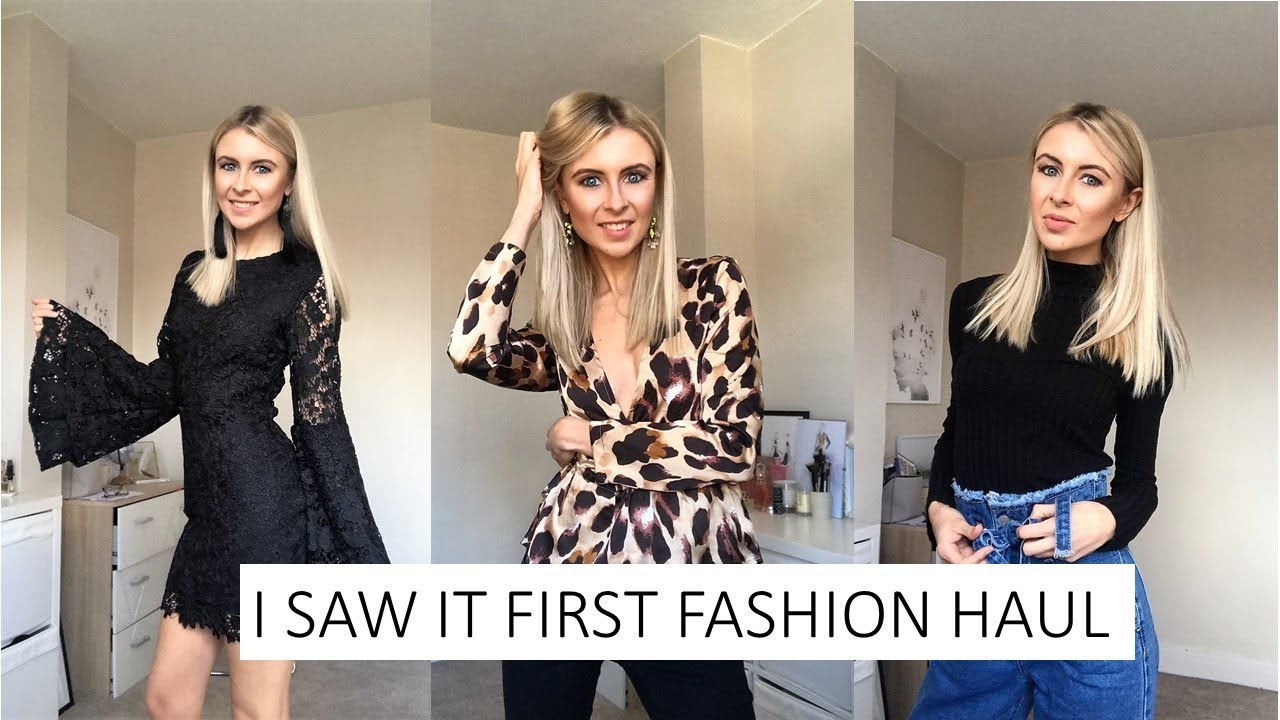 I SAW IT FIRST FASHION HAUL | WHAT EMMA DID - YouTube