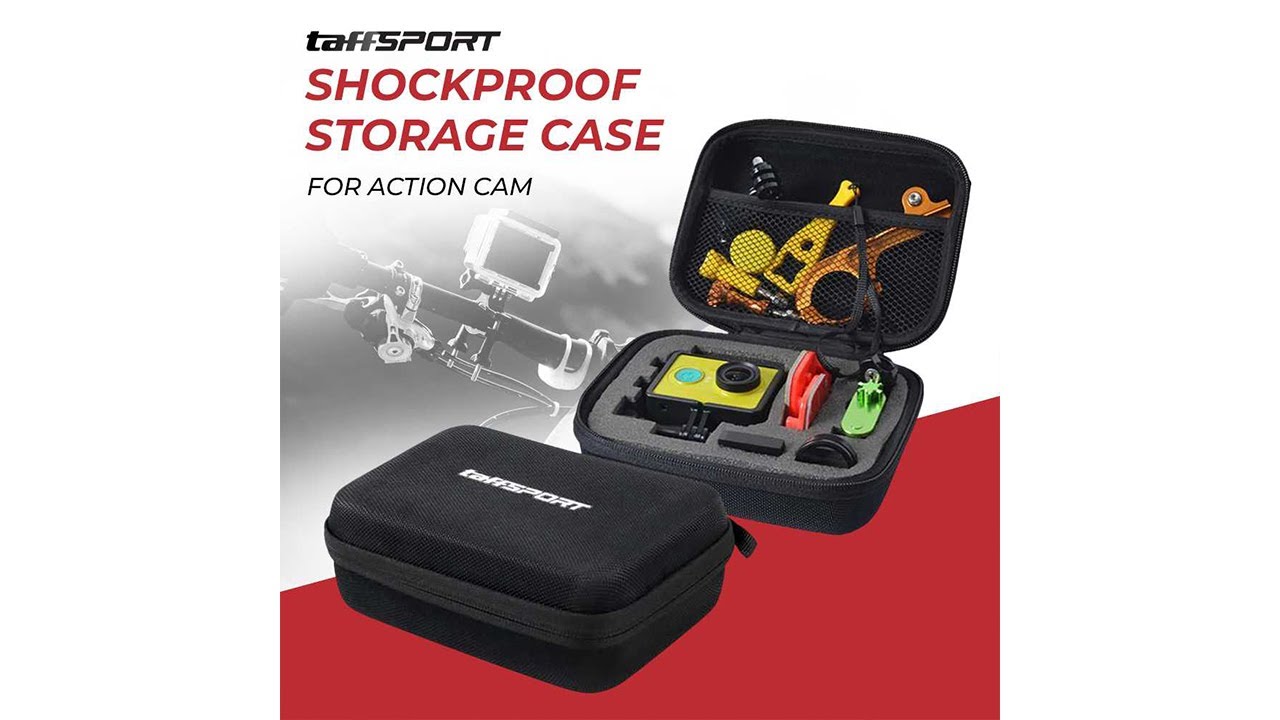 TaffSPORT Shockproof Storage Case For Xiaomi Yi / GoPro - S119 ...