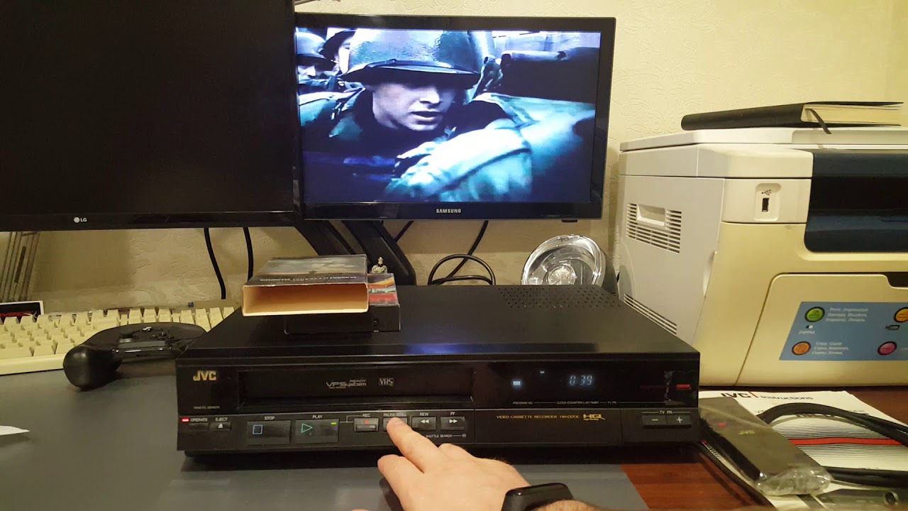 JVC Video cassette recorder 30 years later - YouTube
