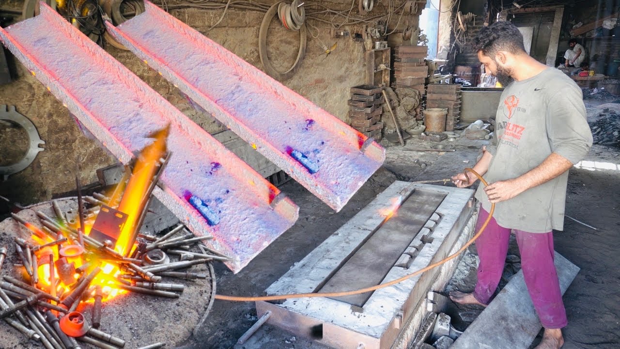 Stainless Steel Channel || Amazing Manufactured process in a local ...