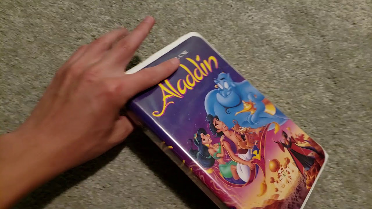 Aladdin 1993 VHS Version 1 Review - YouTube