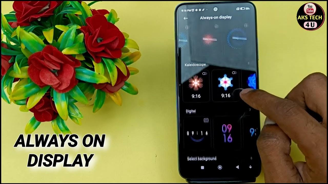 Always On Display Setting in Redmi k50i | Redmi k50i Main Always On Display Setting Kaise Set ...