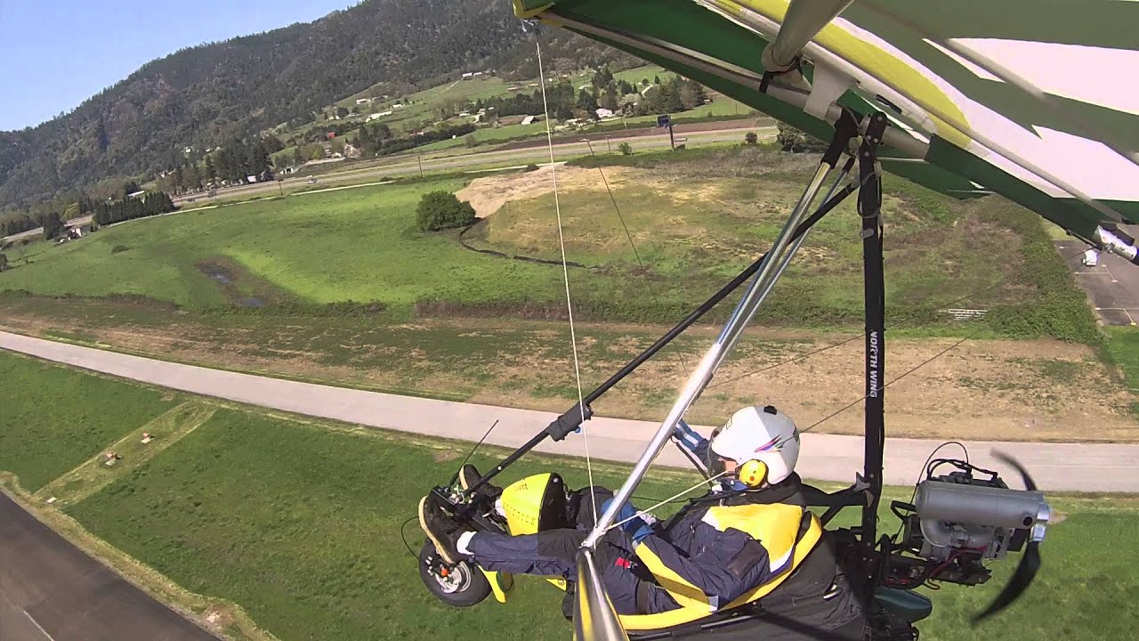 Saturday flight around the town of Riddle.My Maverick 2 rt Northwing ...