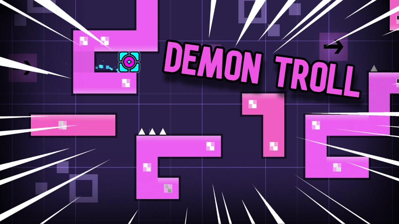 Demon Troll 100% | Geometry Dash - YouTube