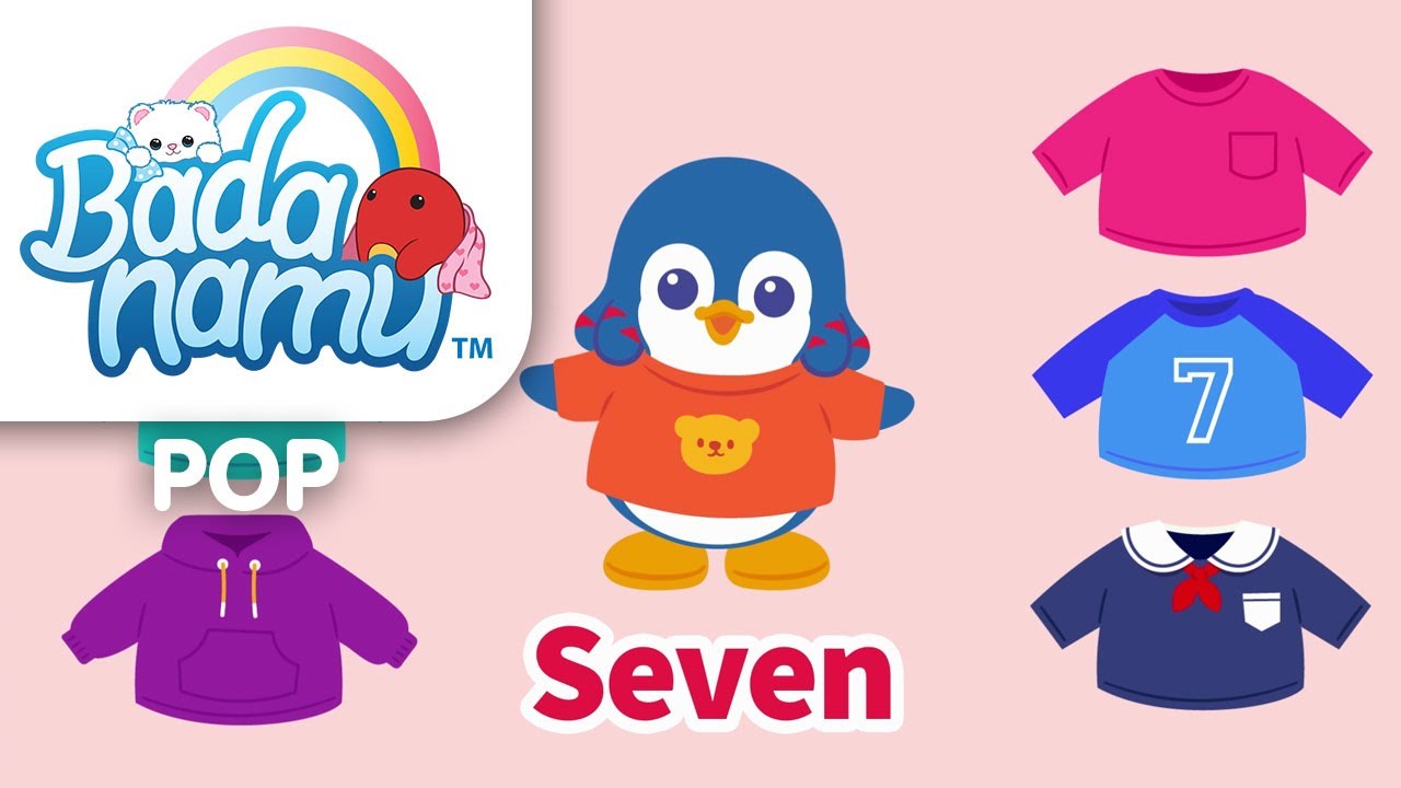 SEVEN - Math Song l Nursery Rhymes & Kids Songs - YouTube