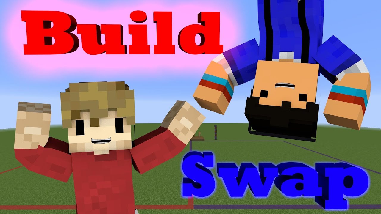 BUILD SWAP! WHAT IS THAT?! Minecraft Minigame /w Taurtis - YouTube