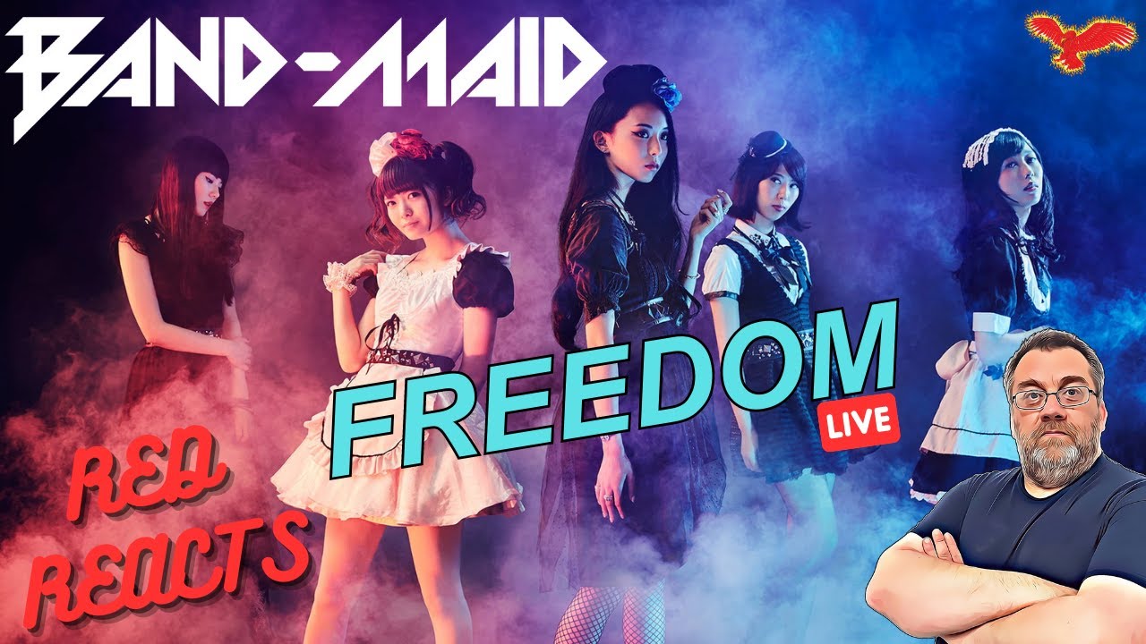 Red Reacts To BAND-MAID | Freedom (Live) - YouTube