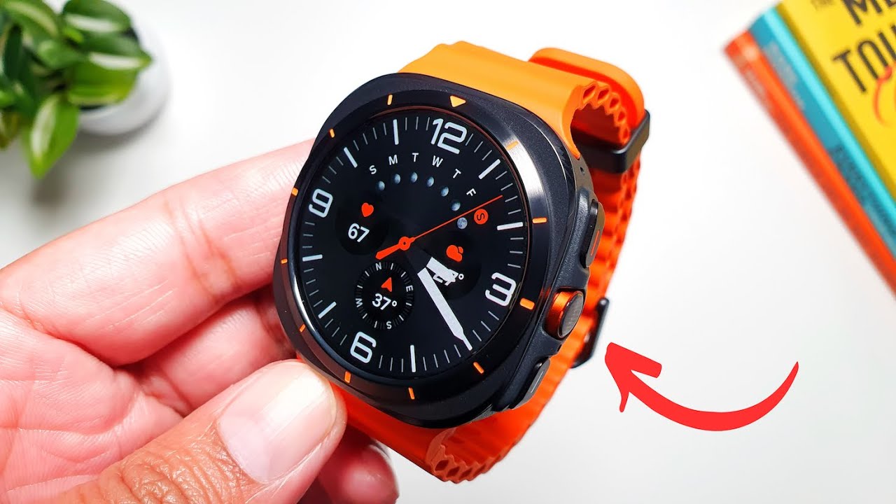 How to use the Action Button on Galaxy Watch 7 Ultra! - YouTube