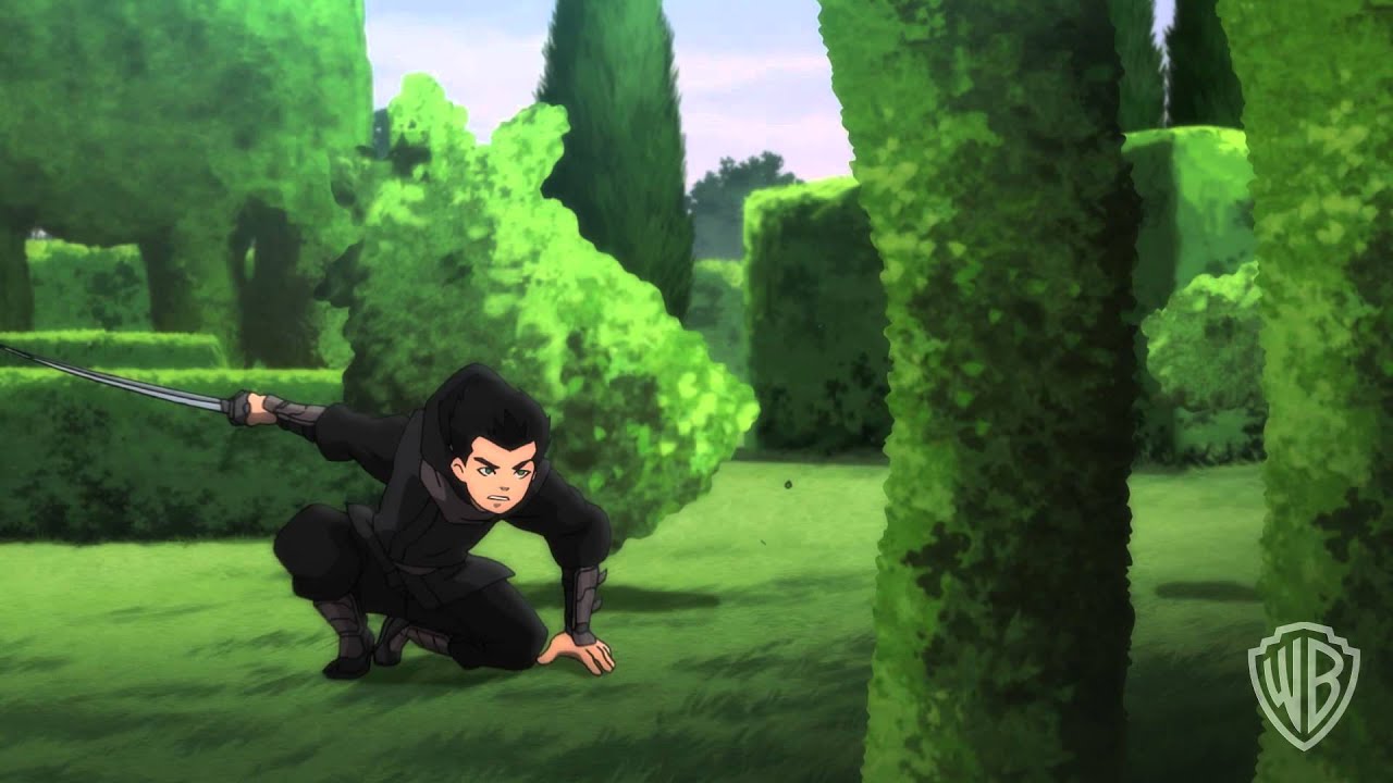 Son Of Batman - "Shrubbery" Animated Clip - YouTube