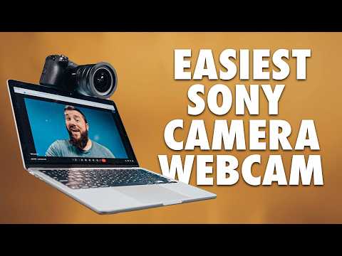 Turn Your Sony Camera Into a WebCam In MINUTES! NO Extra Gear