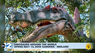 'Dinosaurs Around the World' at Dow Gardens
