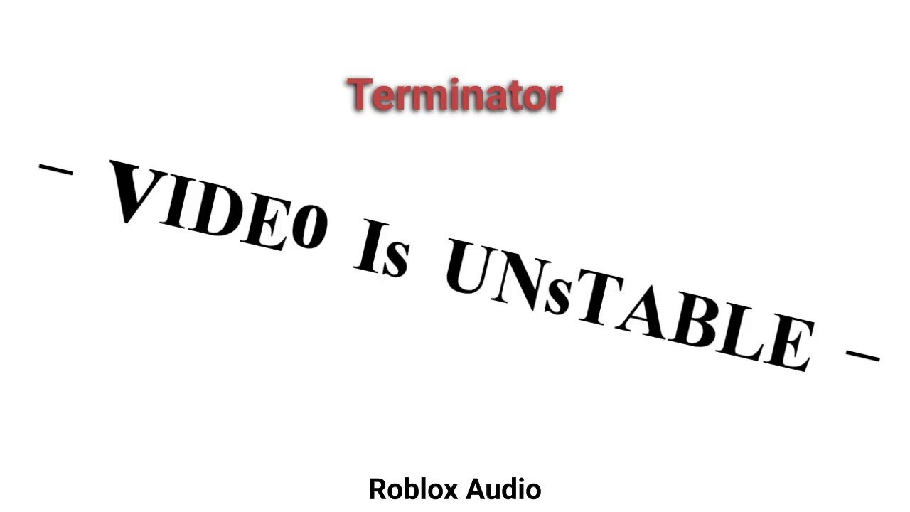 Terminator - Roblox Audio - YouTube