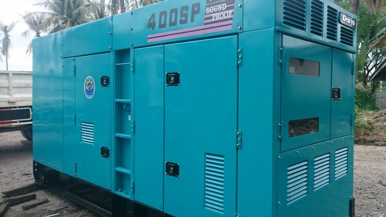 DCA-400SPK - เครื่องปั่นไฟ Denyo Genset 340/400kva. by OEK - YouTube