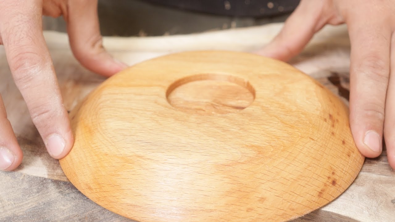 Wood Turning: How to Make a Wooden Plate - YouTube