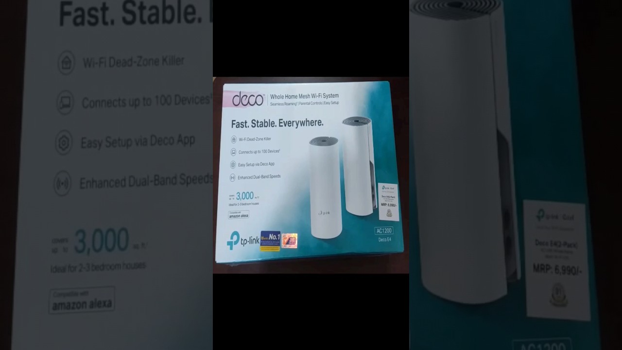 How-to-Set-up-TP-Link-Deco-E4-(2)-Mesh-WiFi-Technology-Router #shorts ...