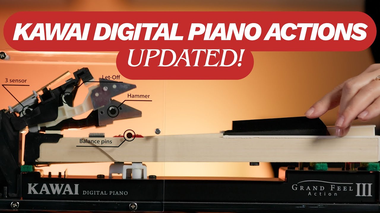 Kawai Digital Piano Actions - Updated! - YouTube