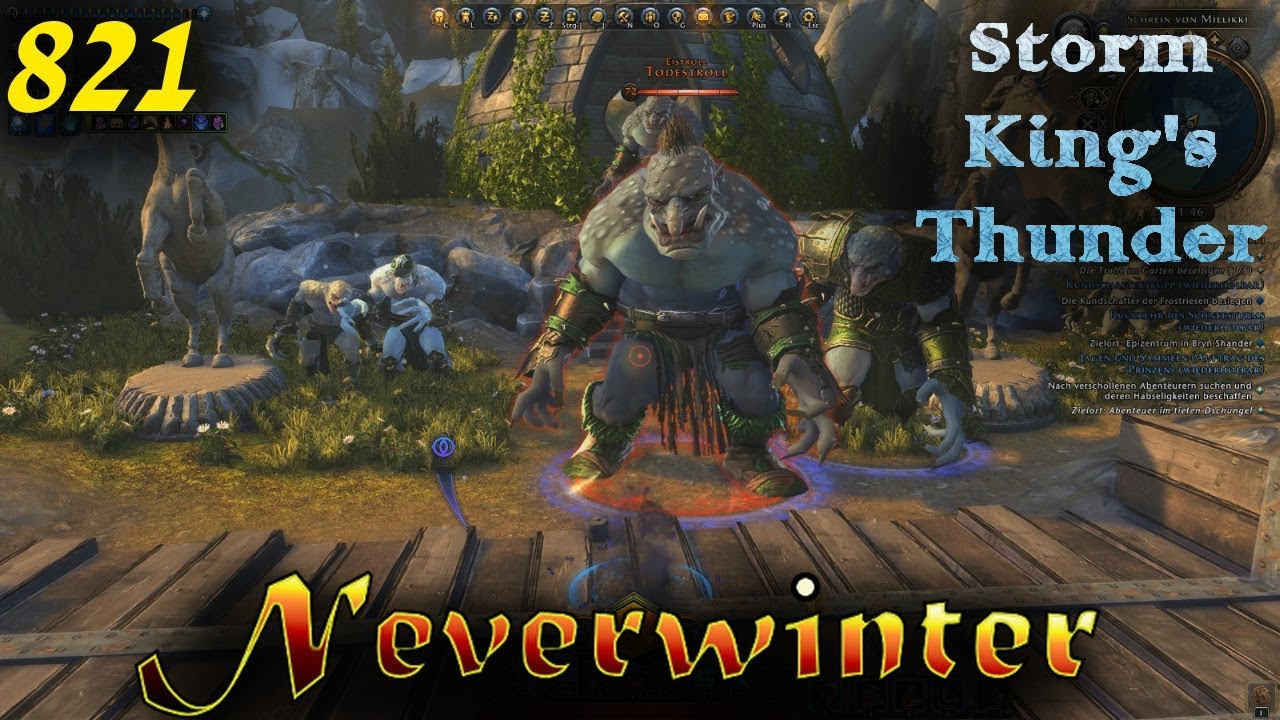 Neverwinter #821 - Schrein von Mielikki | Storm King's Thunder - Let's Play - YouTube