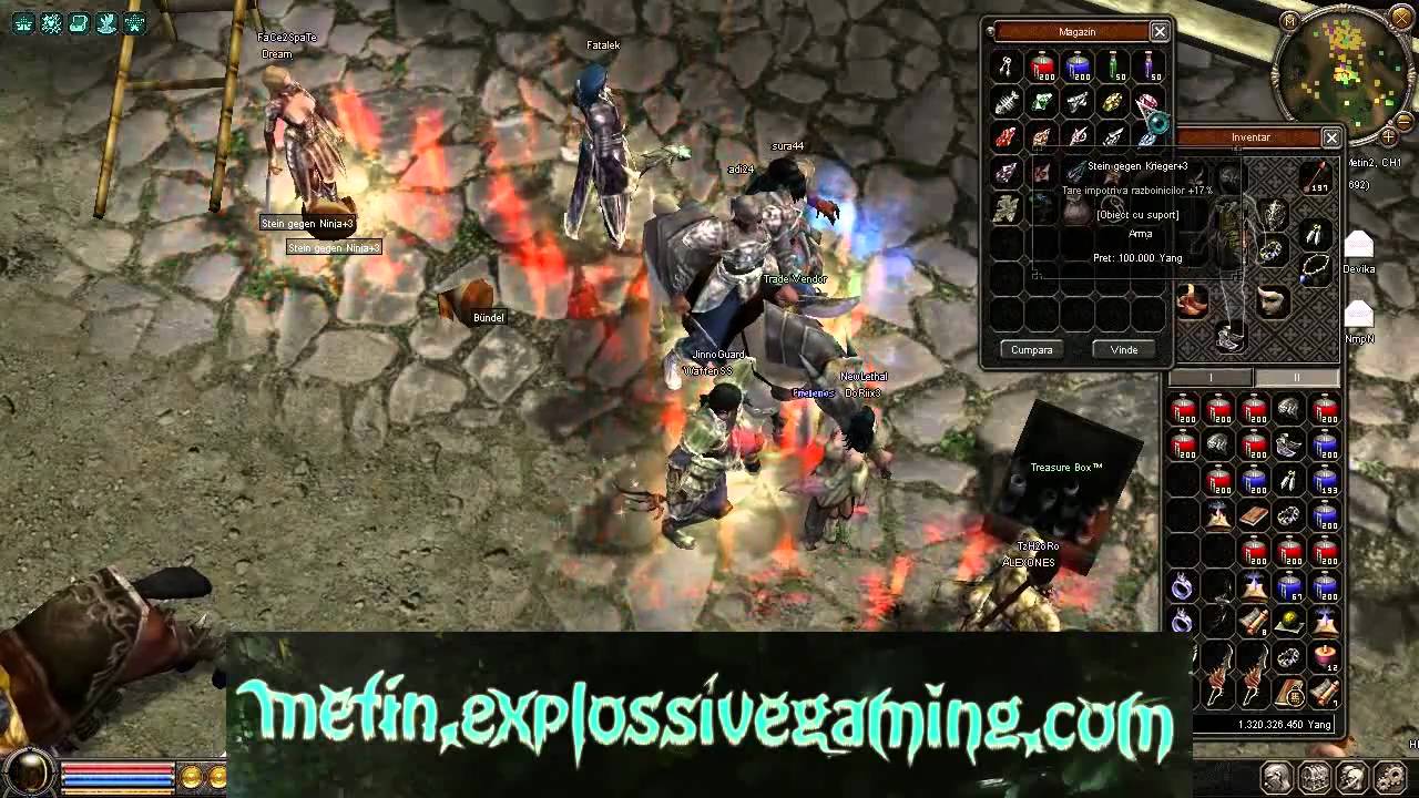 Explossive Metin2 by AddictiveMT2 NPCs - YouTube