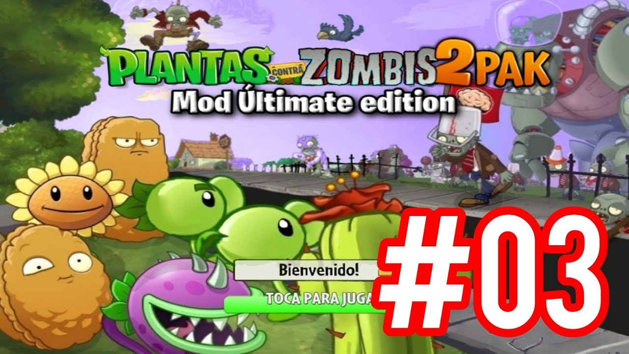 Plants vs Zombies 2 PAK Mod Ultimate Edition Aventura 1 Pisina (Nivel 1 ...