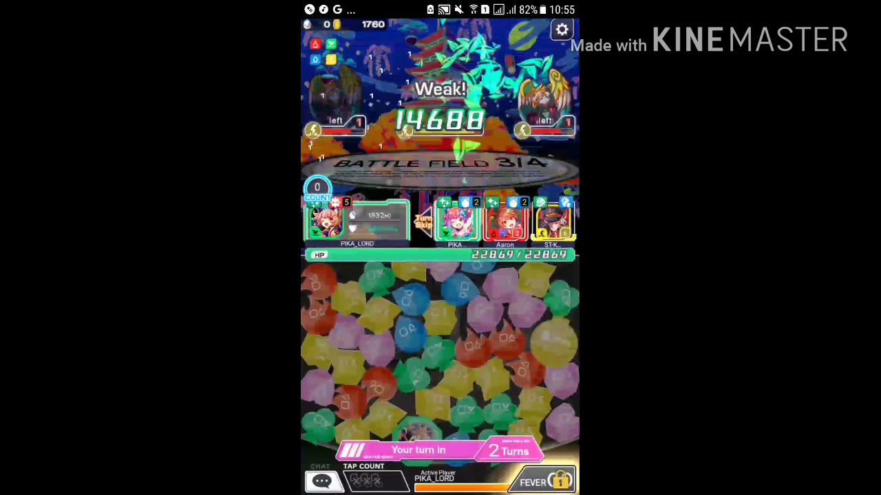 (Crash Fever)First time playing expert - YouTube