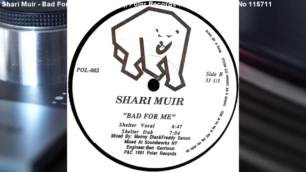 Shari Muir - Bad For Me (Shelter Dub) (1991) - YouTube