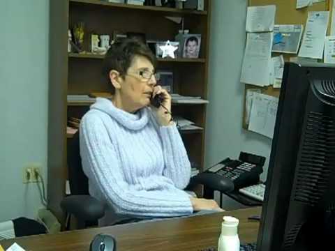 Dental Receptionist - Busted on Hidden Camera